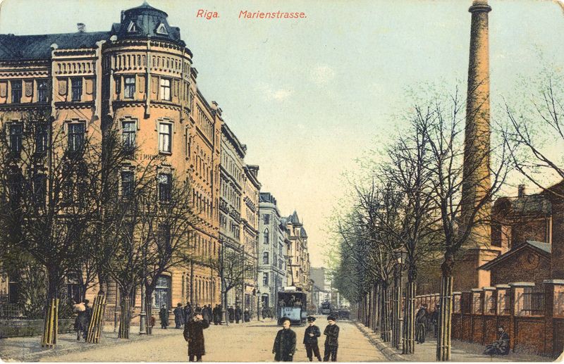Riga on the postcards of the end of the 19th and the beginning of the ...